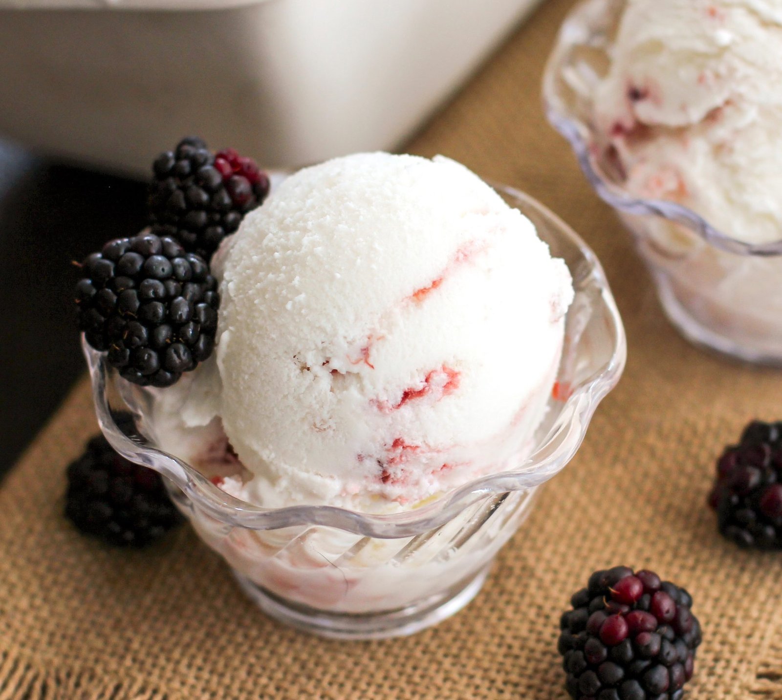 Healthy Berry Swirl Ice Cream Recipe - MasterOfCooking