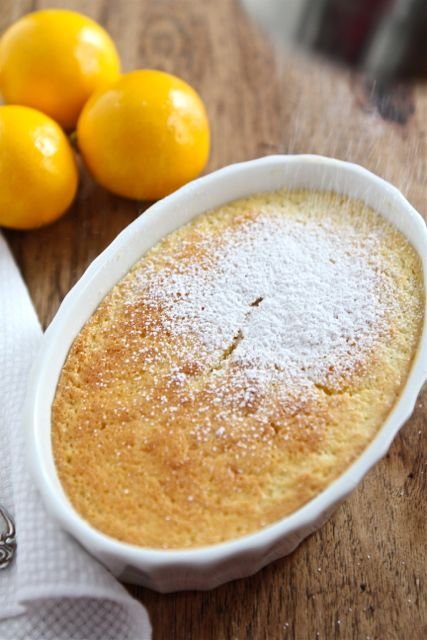 Meyer Lemon Pudding Cake Recipe - MasterOfCooking