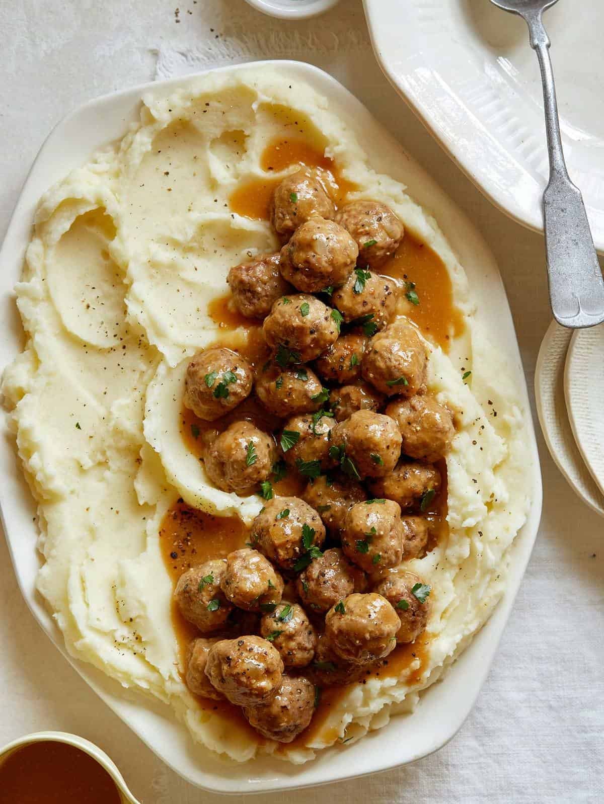 Mini Swedish Meatballs - MasterOfCooking