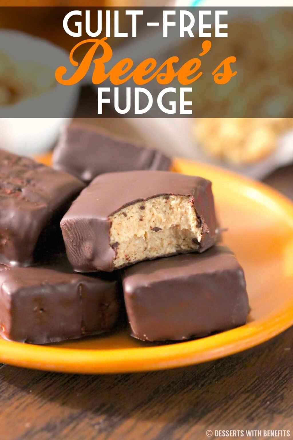 Healthy Reese's Fudge Recipe | High Protein, Low Sugar, Low Fat ...