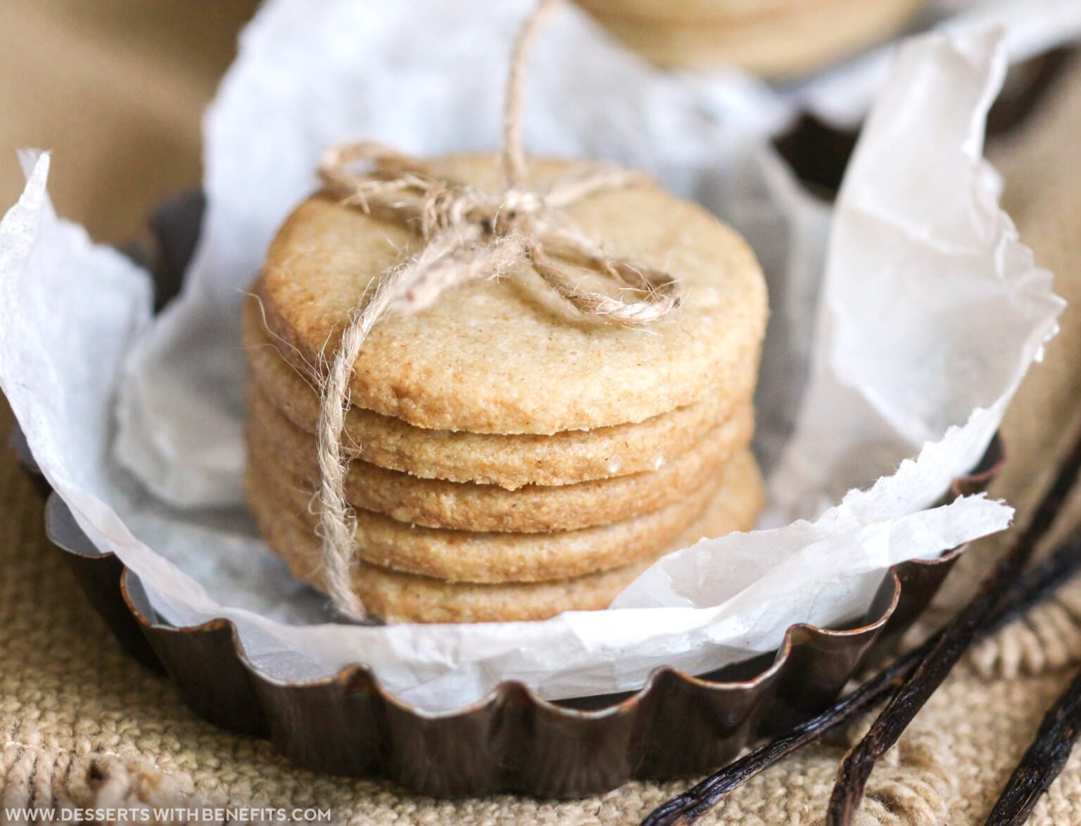 Healthy Shortbread Cookies | sugar free, gluten free, dairy free, vegan ...