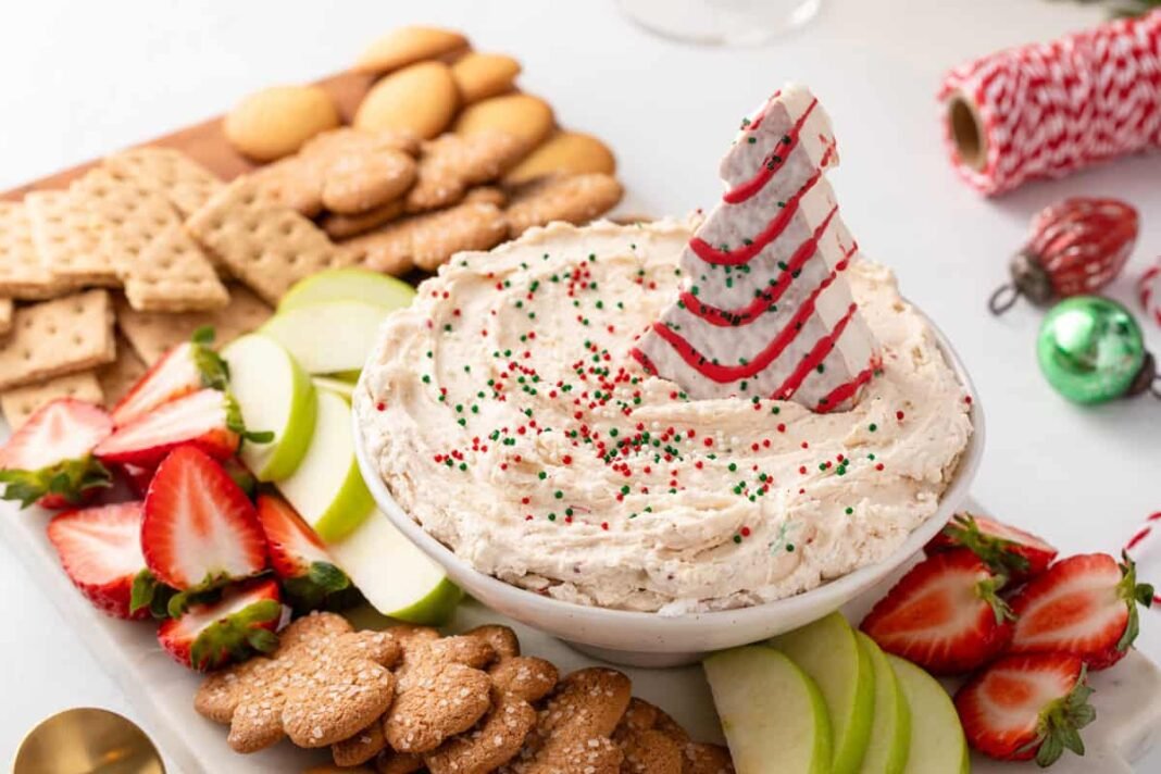 Little Debbie Christmas Tree Dip (So easy!) - MasterOfCooking